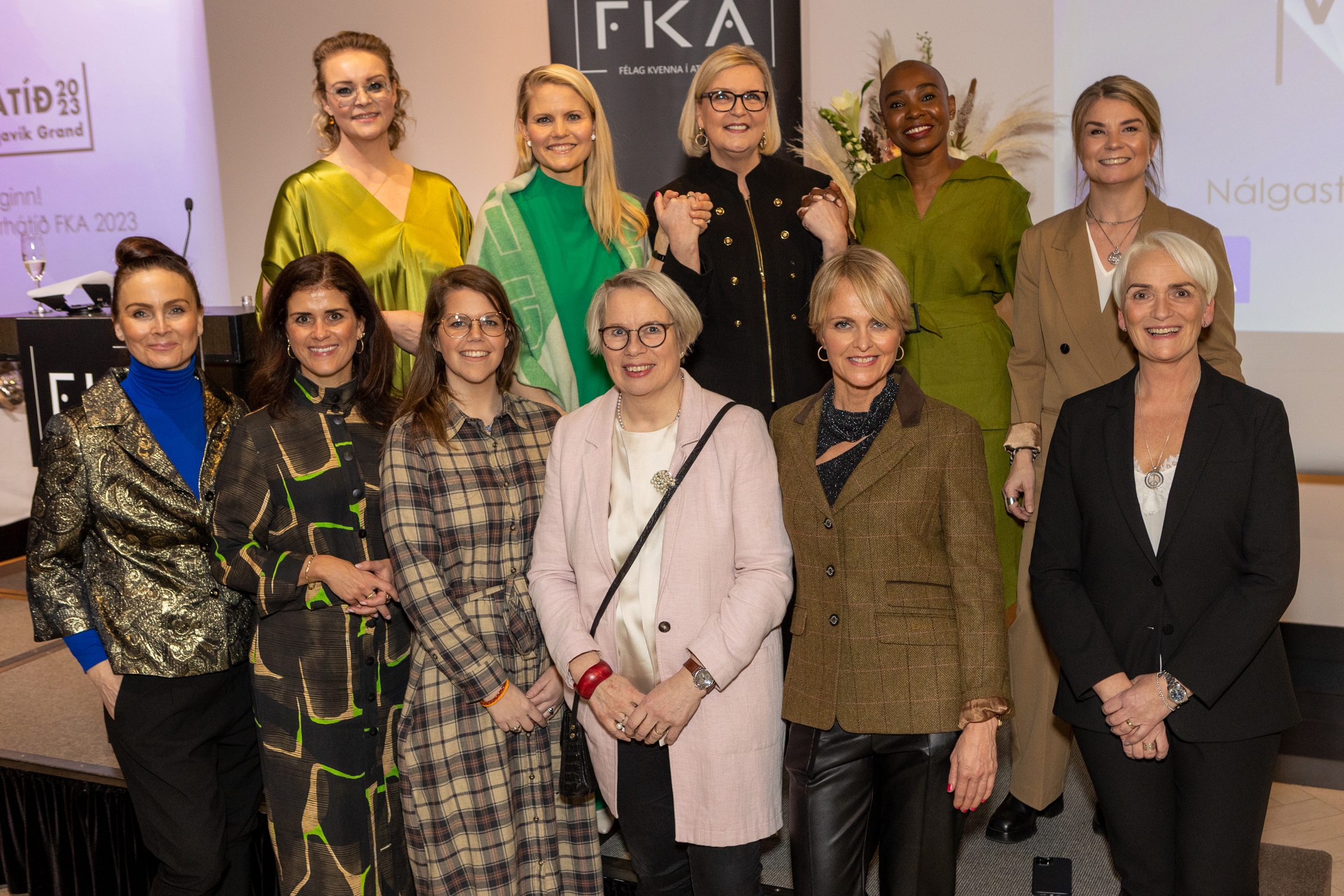 Ásta, Guðfinna og Grace Achieng heiðraðar á Viðurkenningarhátíð FKA ...