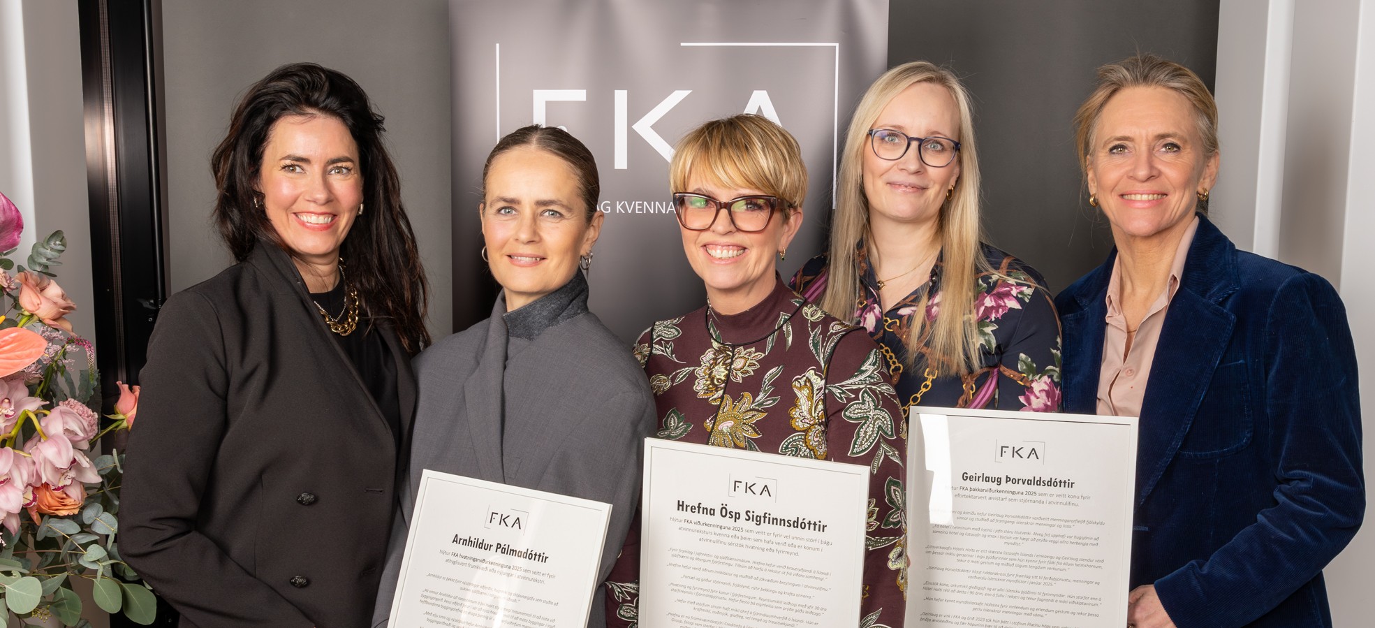 Hrefna Ösp Sigfinnsdóttir Creditinfo á Íslandi, Geirlaug Þorvaldsdóttir ...