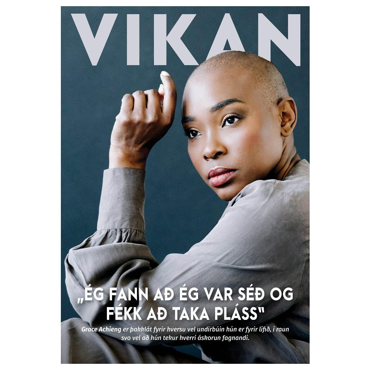 „Ég fann að ég var séð og fékk að taka pláss,“ segir Grace Achieng ...